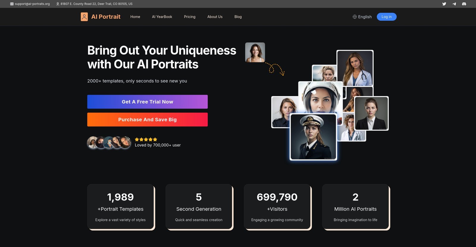 AI-Portrait - Outil IA Innovant - IAoutilsPRO
