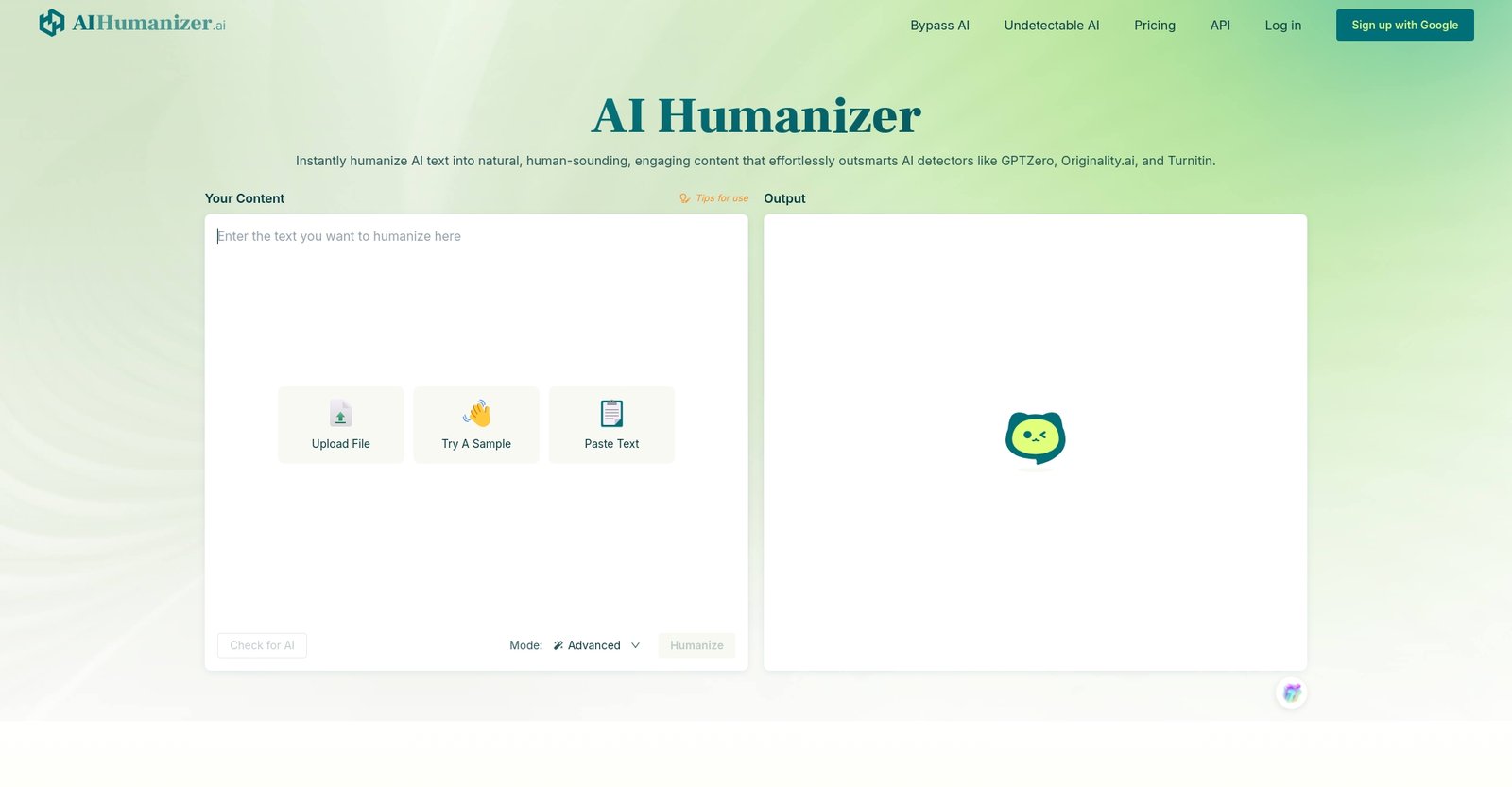 Humanizer AI - Outil IA Innovant - IAoutilsPRO